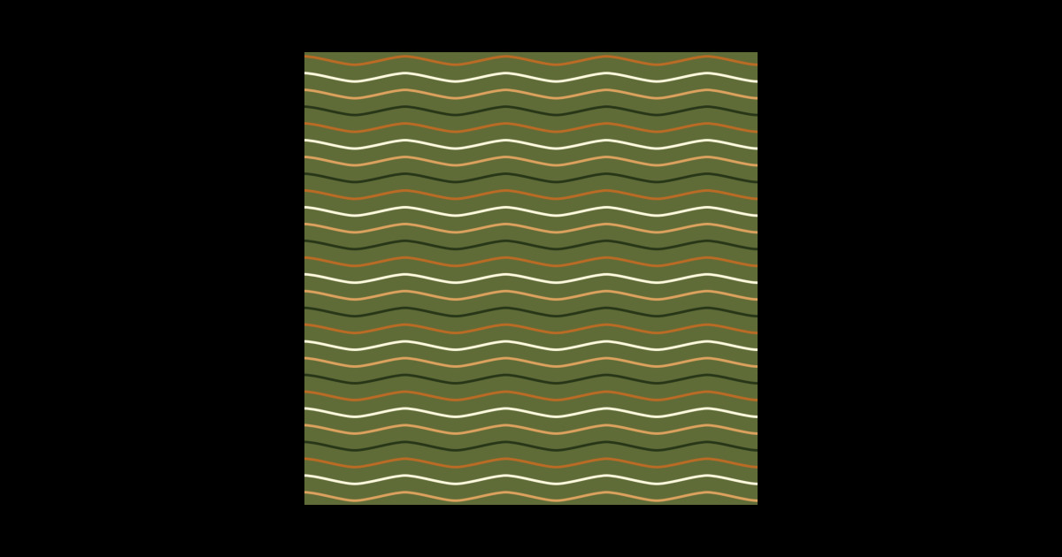 Christmas wave line pattern - Pattern - Sticker | TeePublic