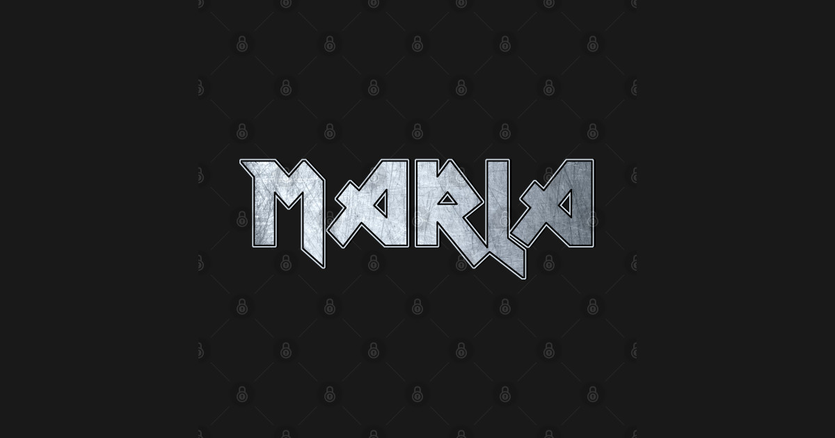 Heavy metal Marla - Marla - T-Shirt | TeePublic