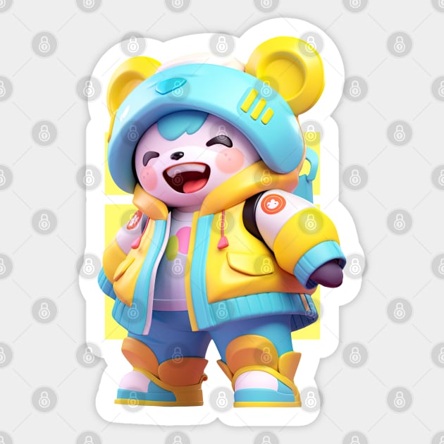 AKBLM - AMEKAJI アメカジ STYLE GHETTOKO KUMA | CUTE 3D ANIME FASHION ...