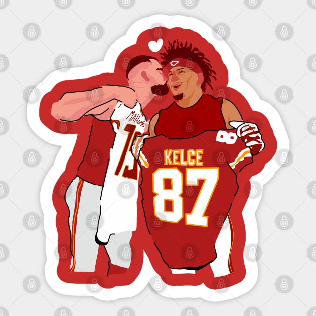 Patrick mahomes 15 x Travis KELCE 87 - Teammate - Travis Kelce ...