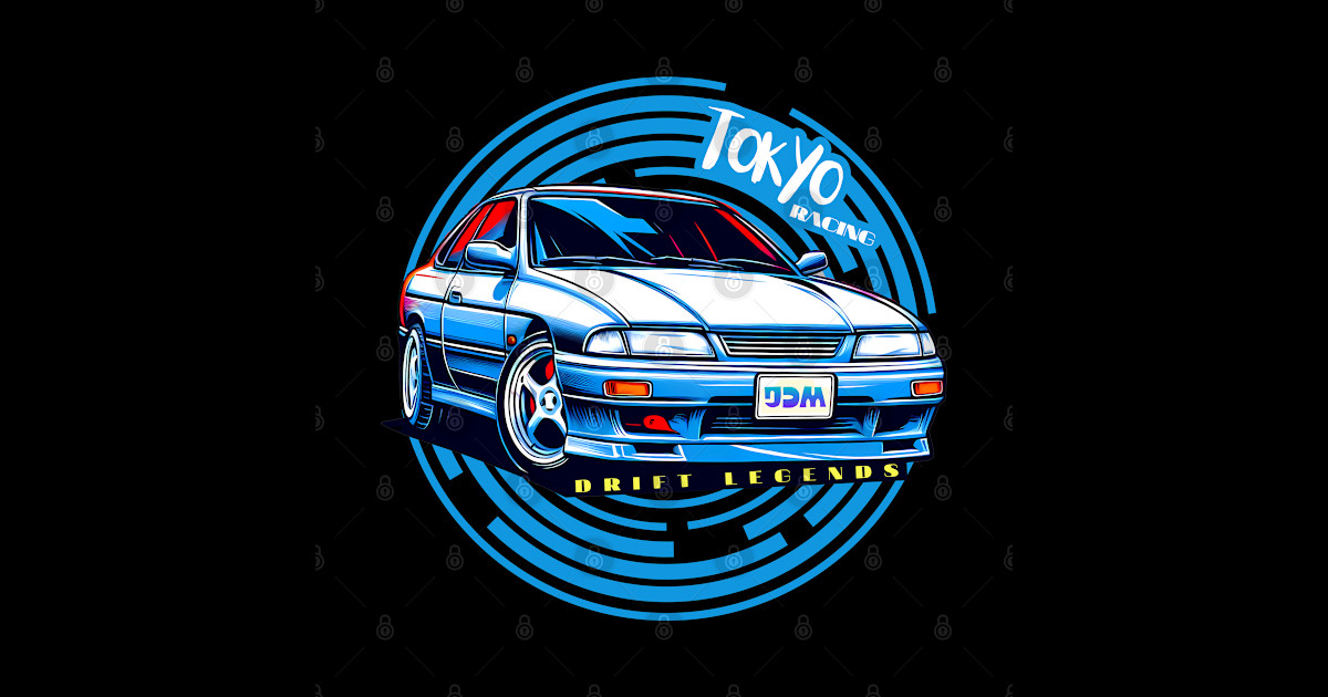 JDM Drift legends - Jdm Tokyo - Sticker | TeePublic