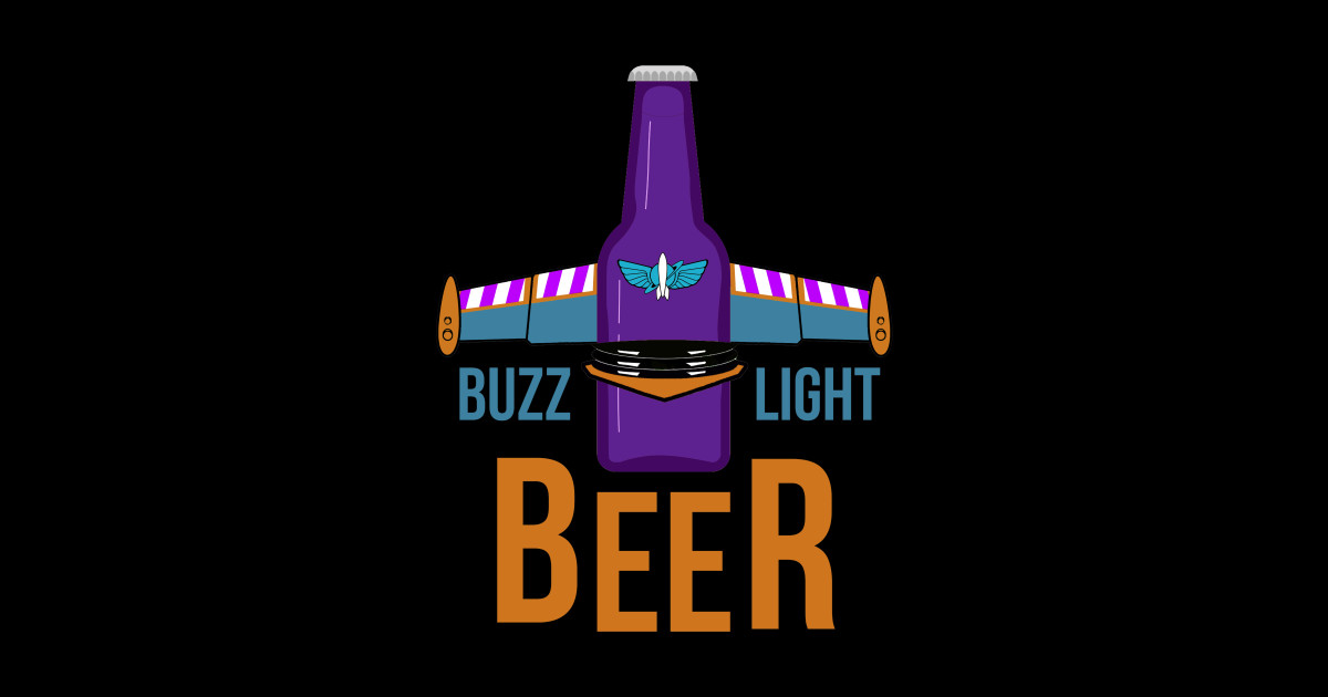BUZZ LIGHT BEER - Buzz Light Beer - Sticker | TeePublic