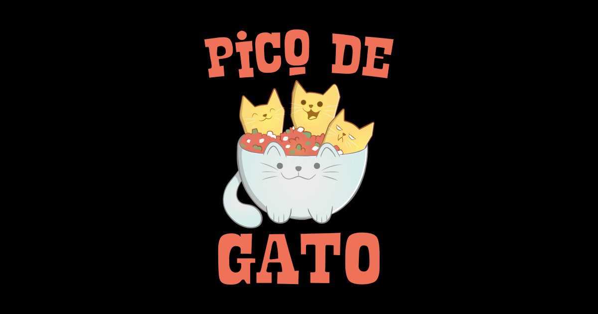 Pico De Gato - Funny Cats - Sticker | TeePublic