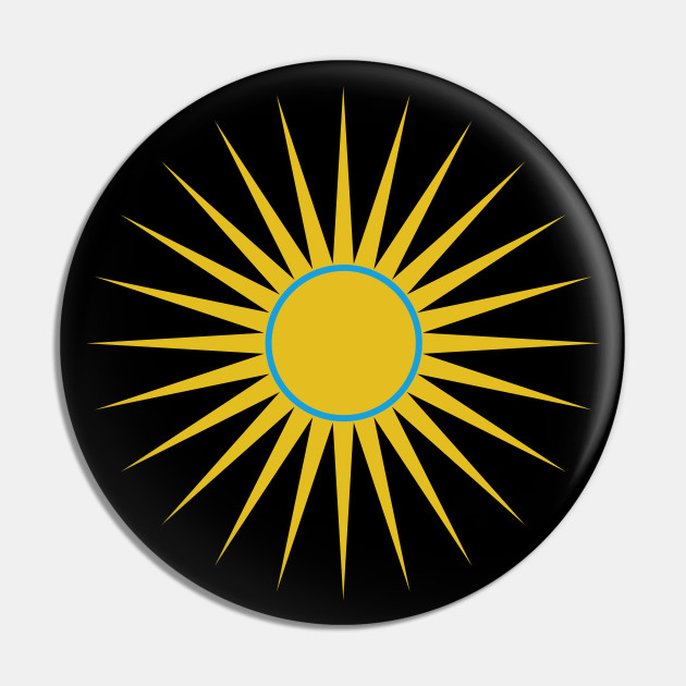 rwanda flag sun