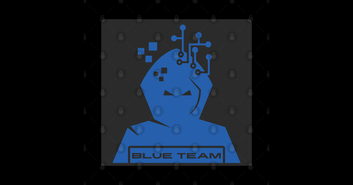 Cyber Security CTF Gamification Blue Team Badge - Cybersecurity Blue ...