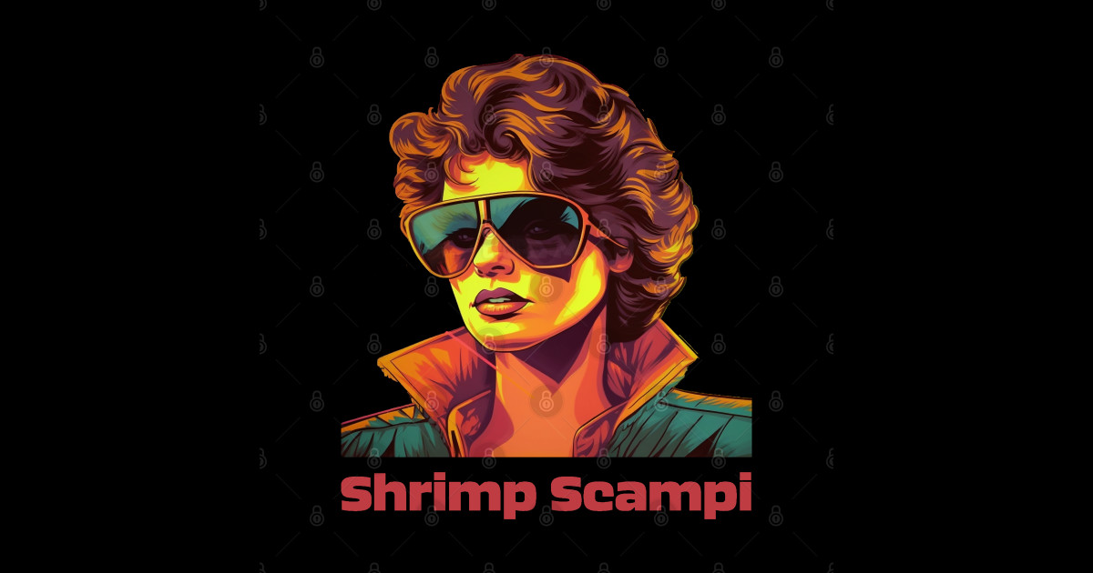 Shrimp Scampi - Shrimp - Sticker | TeePublic