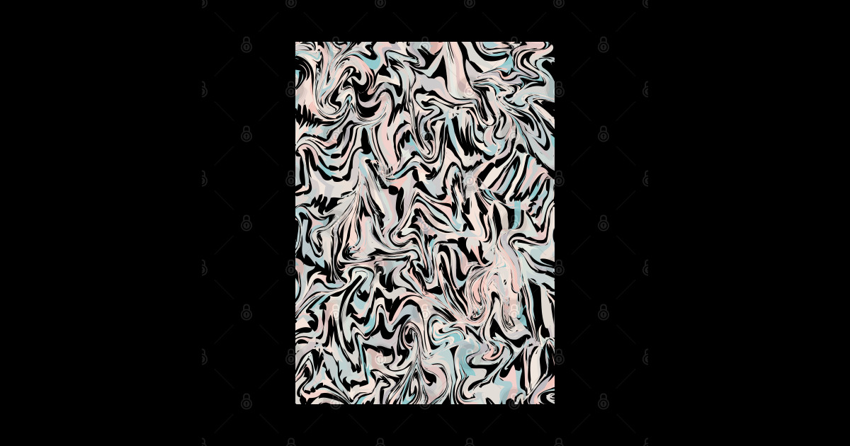 Liquified Pattern - Pattern Design - Posters and Art Prints | TeePublic