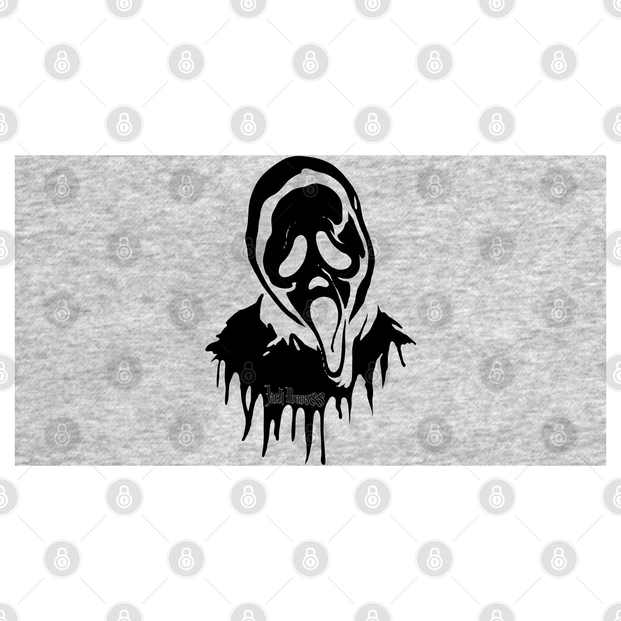 Ghostface decal scream movie - Ghostface - T-Shirt | TeePublic