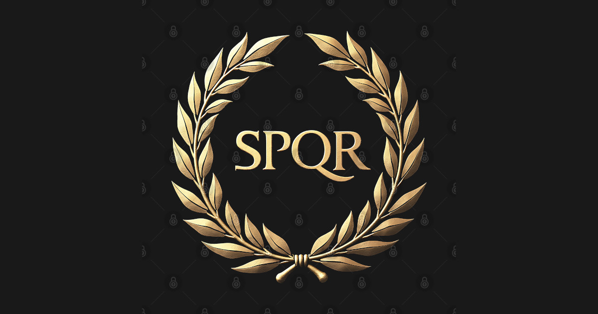 SPQR Roman Empire - Ancient Rome - T-Shirt | TeePublic