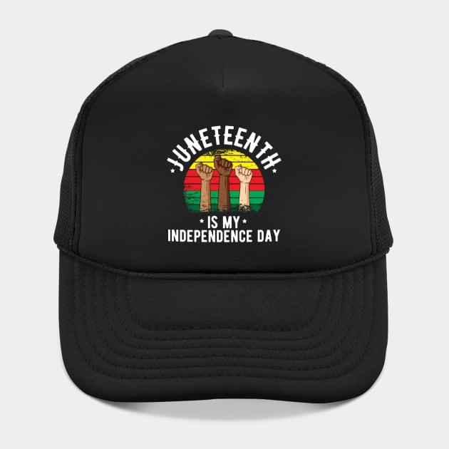 Juneteenth juneteenth american flag - Juneteenth - Hat | TeePublic