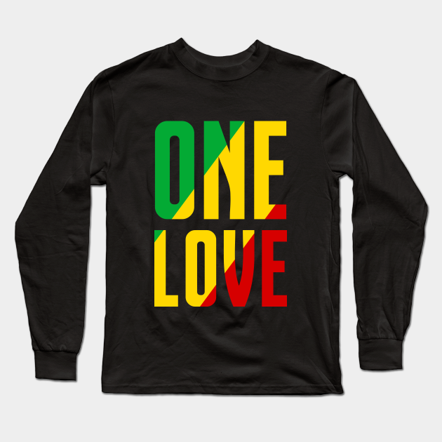 One Love - One Love - Long Sleeve T-Shirt | TeePublic