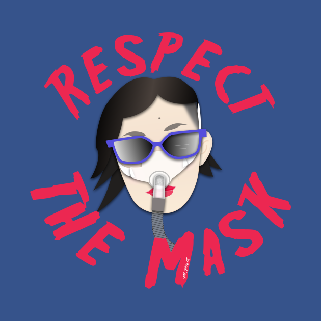 Respect the Mask - Disability Activism - Kids T-Shirt | TeePublic