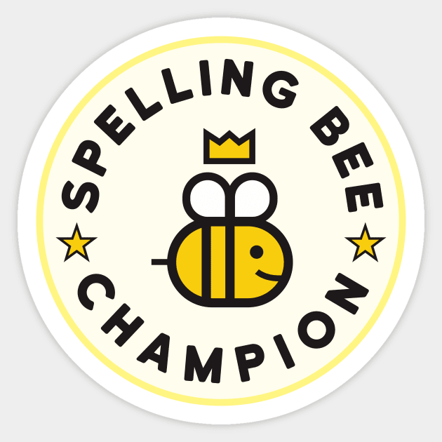 Spelling Bee - Spelling Bee - Sticker | TeePublic