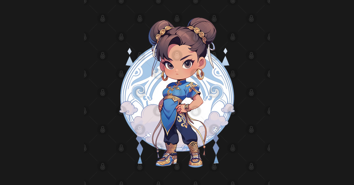 chun li - Chun Li - T-Shirt | TeePublic