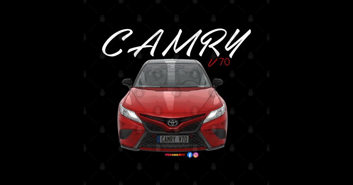 Toyota Camry V70 - Camry - Sticker | TeePublic