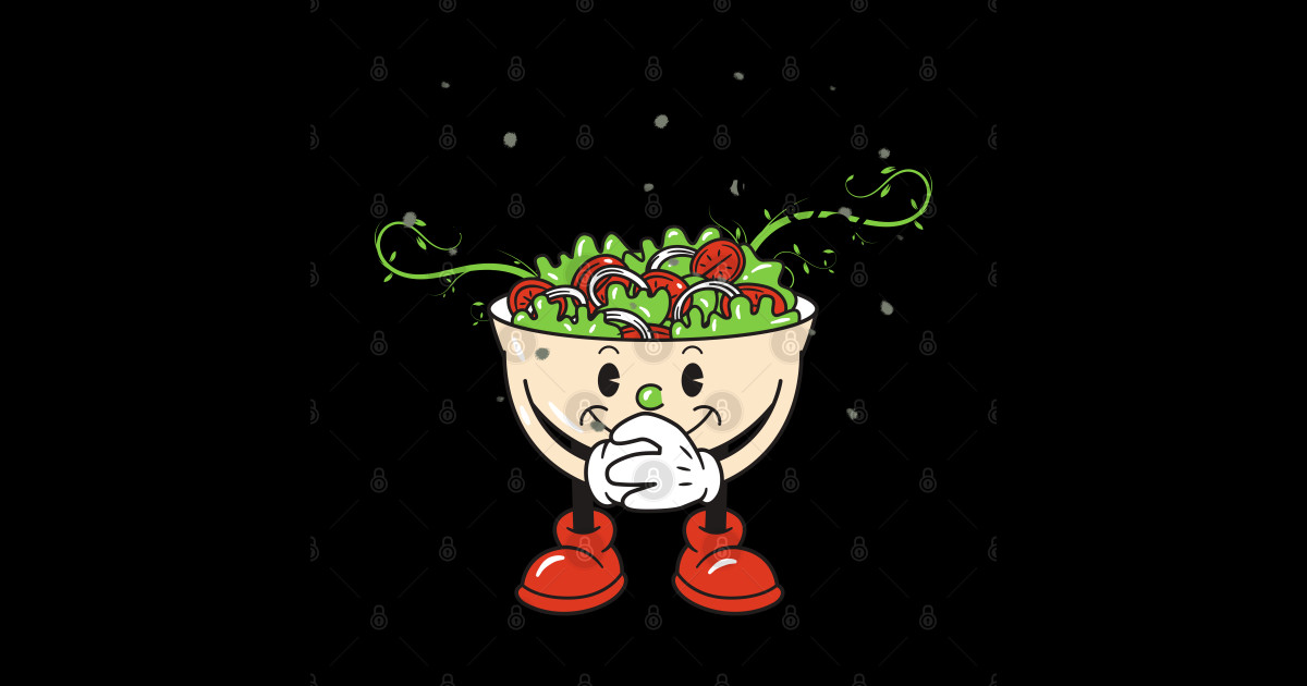 Sentient Salad - Dnd - Sticker | TeePublic