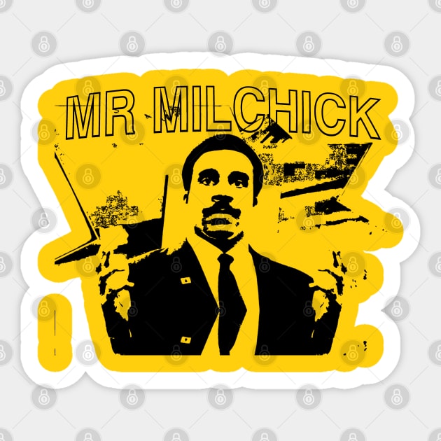 Severance Mr Milchick - Severance Mr Milchick - Sticker | TeePublic