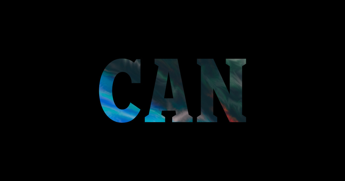 Can - Psychedelic Style - Can - Sticker | TeePublic