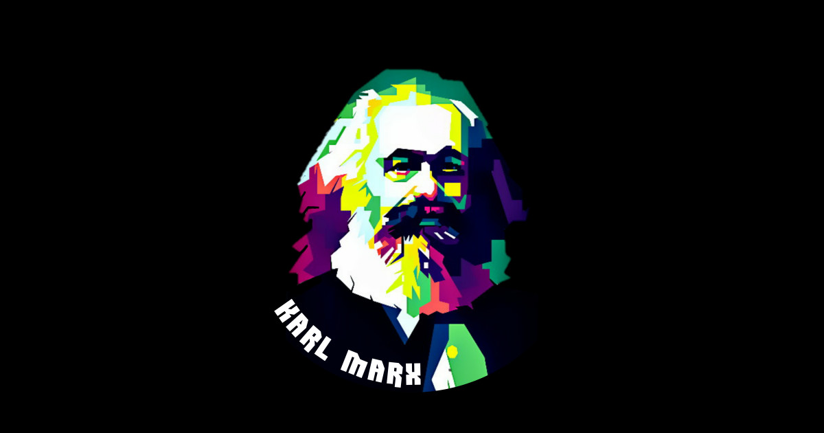 Karl marx - Karl Marx - Sticker | TeePublic