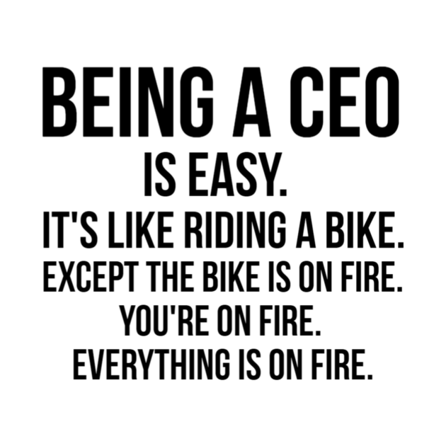 being a ceo - Funny Ceo - Mug | TeePublic