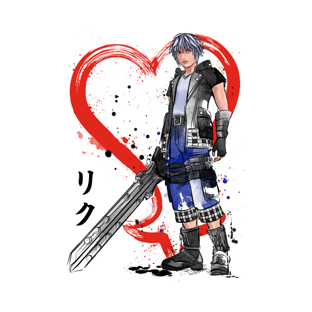 Keyblade Master Riku - Kingdom Hearts - Long Sleeve T-Shirt | TeePublic