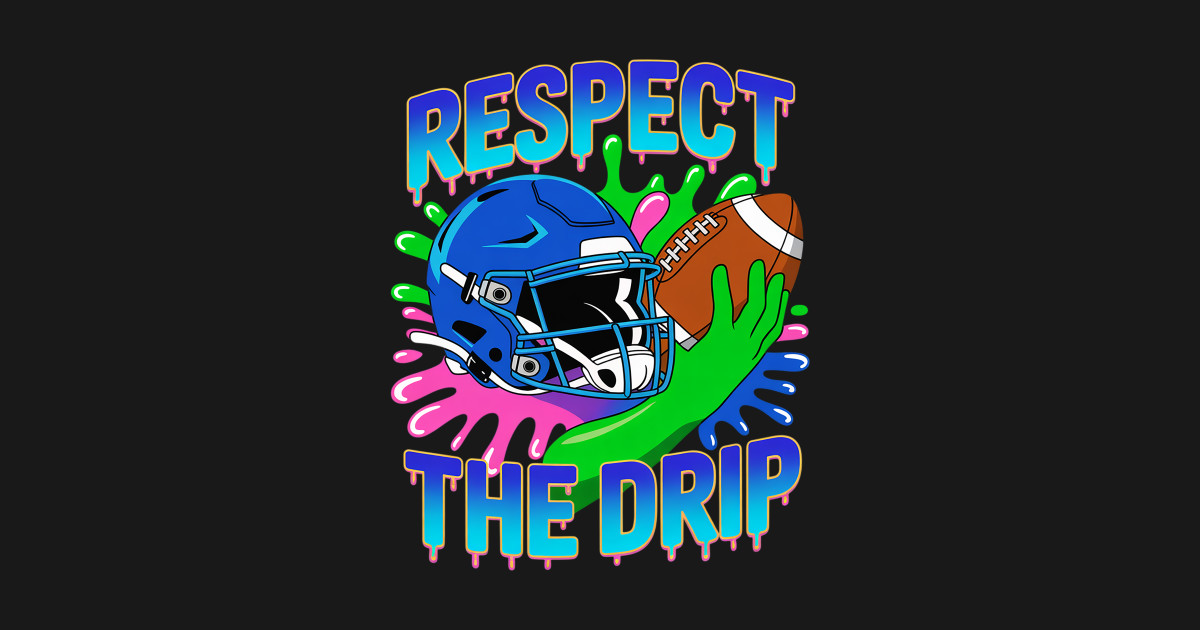 Football Drip Boys Football Ice Cream Respect Drip - Football Drip Boys ...