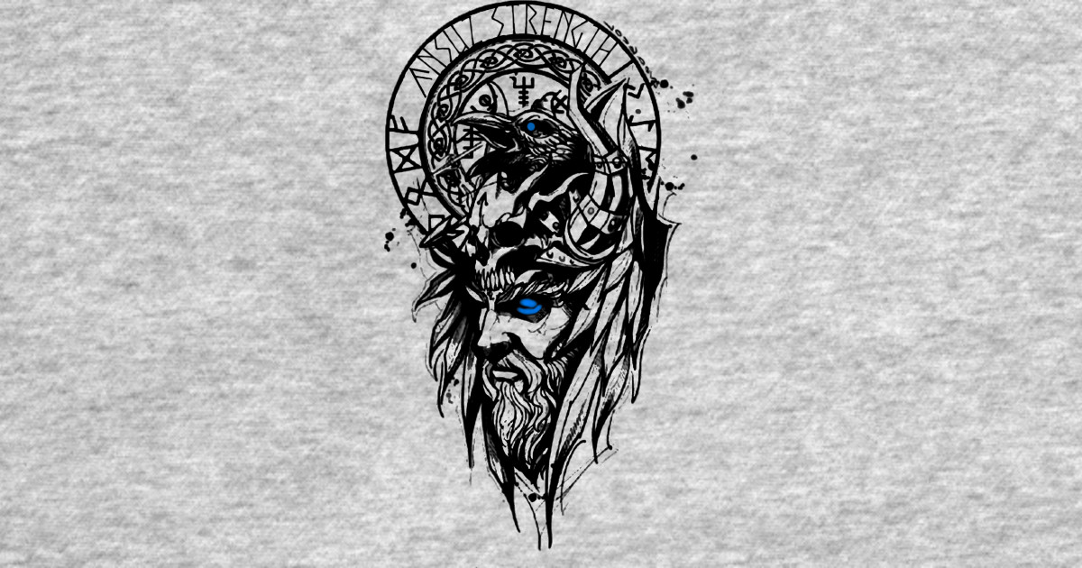 Odin Raven - Lifting - T-Shirt | TeePublic