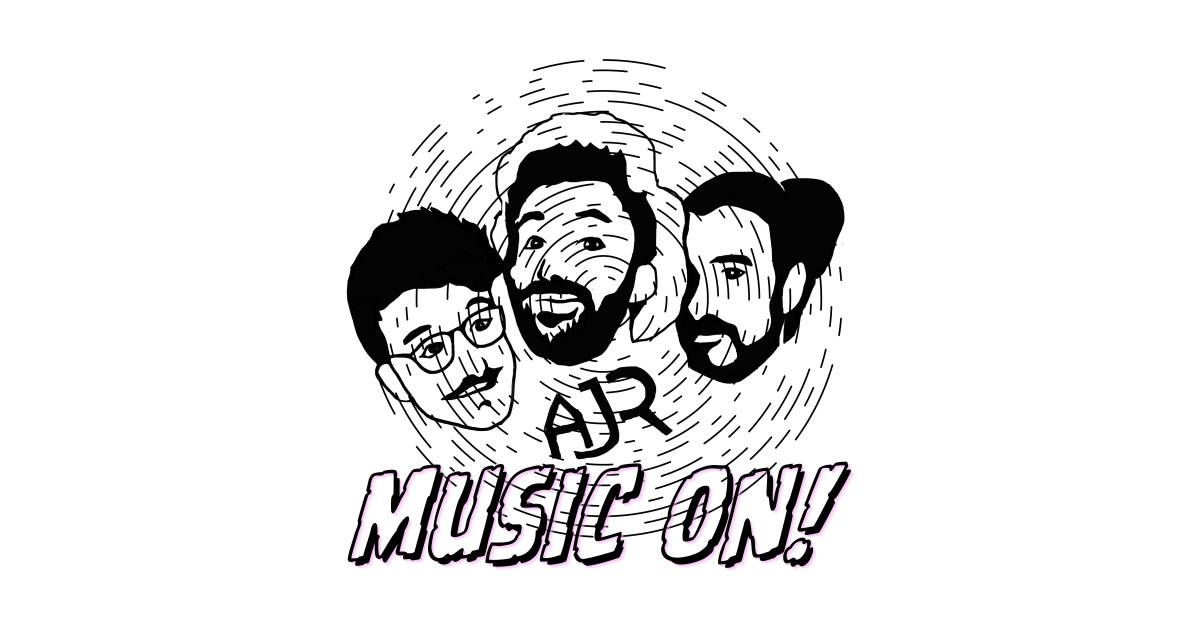 AJR Music On Fanart - Ajr Brothers - T-Shirt | TeePublic