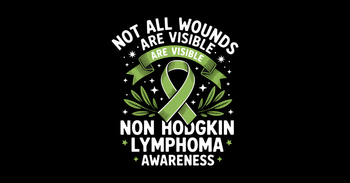 Womens Blood Cancer Non Hodgkin Lymphoma Awareness Ribbon - Lymphoma ...