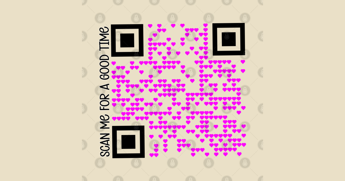 “Scan Me For A Good Time” Funny Rick Roll QR Code - Rick Roll - T-Shirt ...