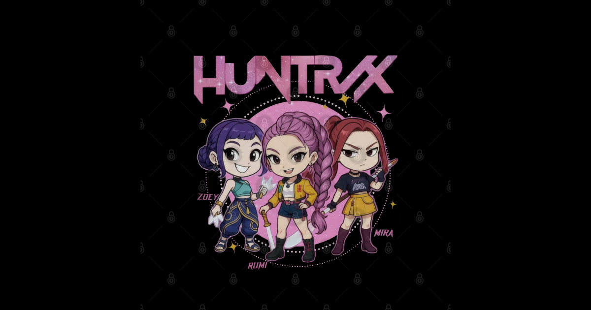 Huntrix Kpop Demon Hunters Kids Back to School Outfit M4746 - Kpop ...