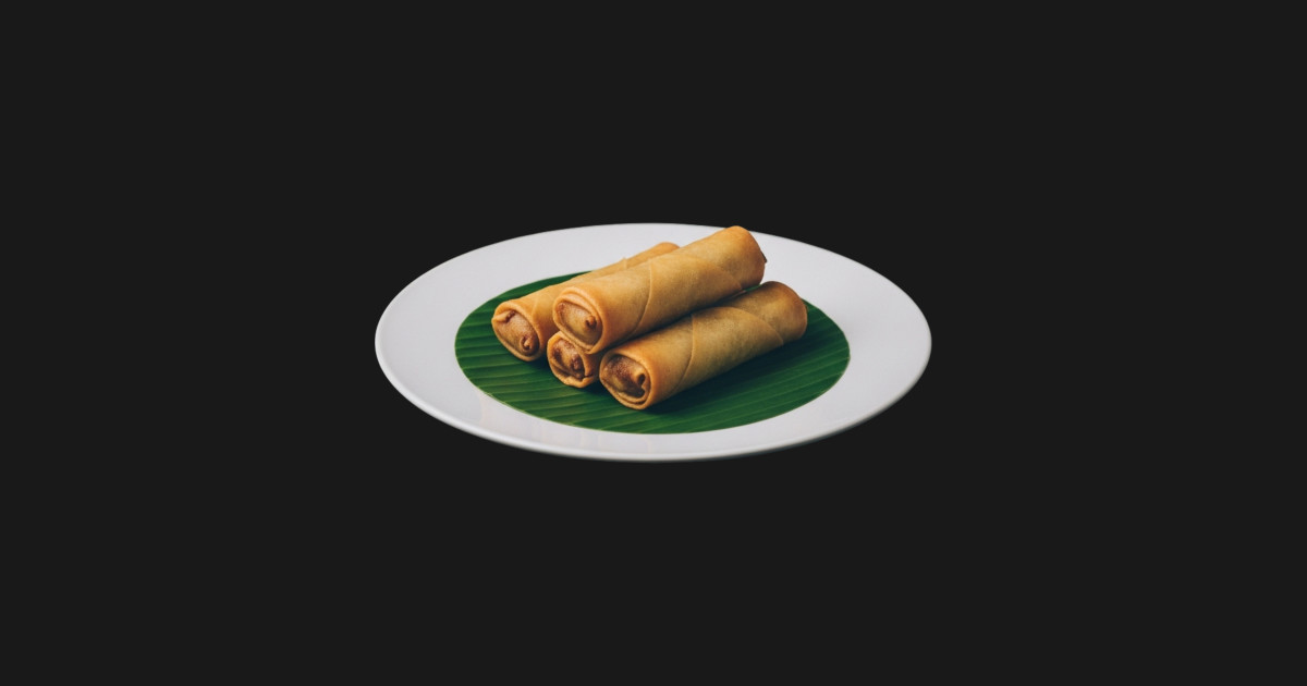 Crispy Spring Rolls Stack - Crispy Spring Rolls Stack - T-Shirt | TeePublic