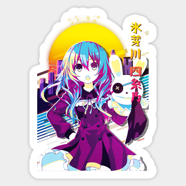 Date A Live Yoshino Himekawa - Date A Live Yoshino - Sticker | TeePublic
