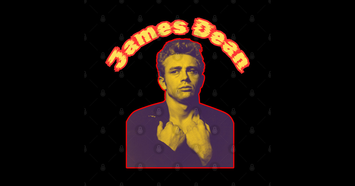James Dean ~ 1931 - James Dean - Sticker | TeePublic