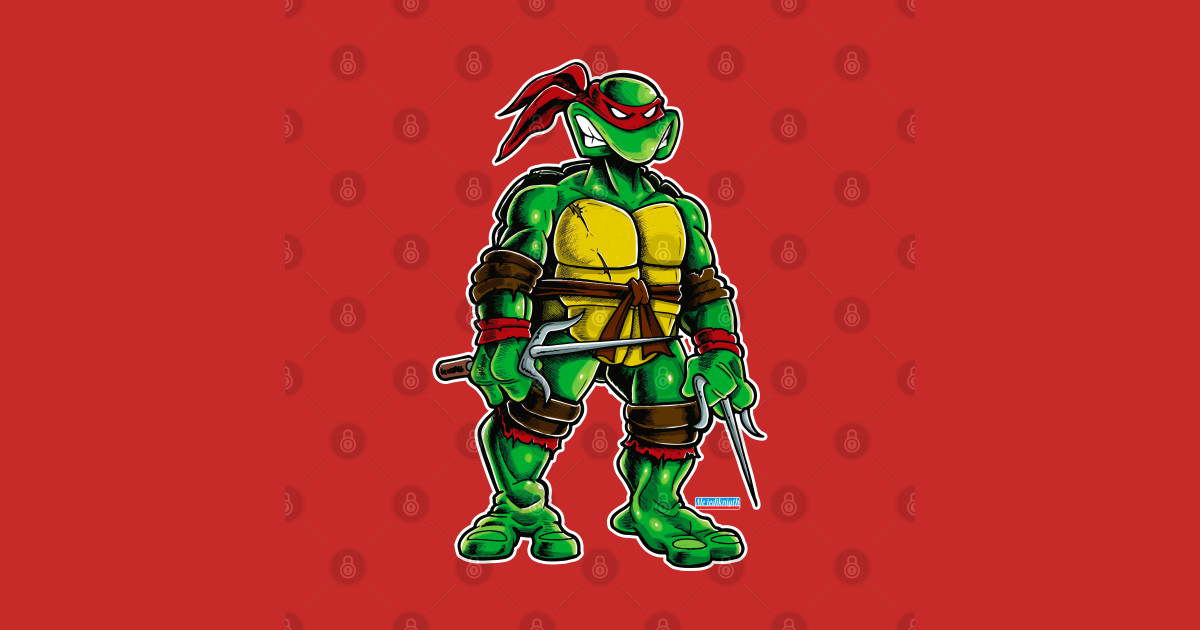 Raphael - Tmnt Ninja Turtles - T-Shirt | TeePublic