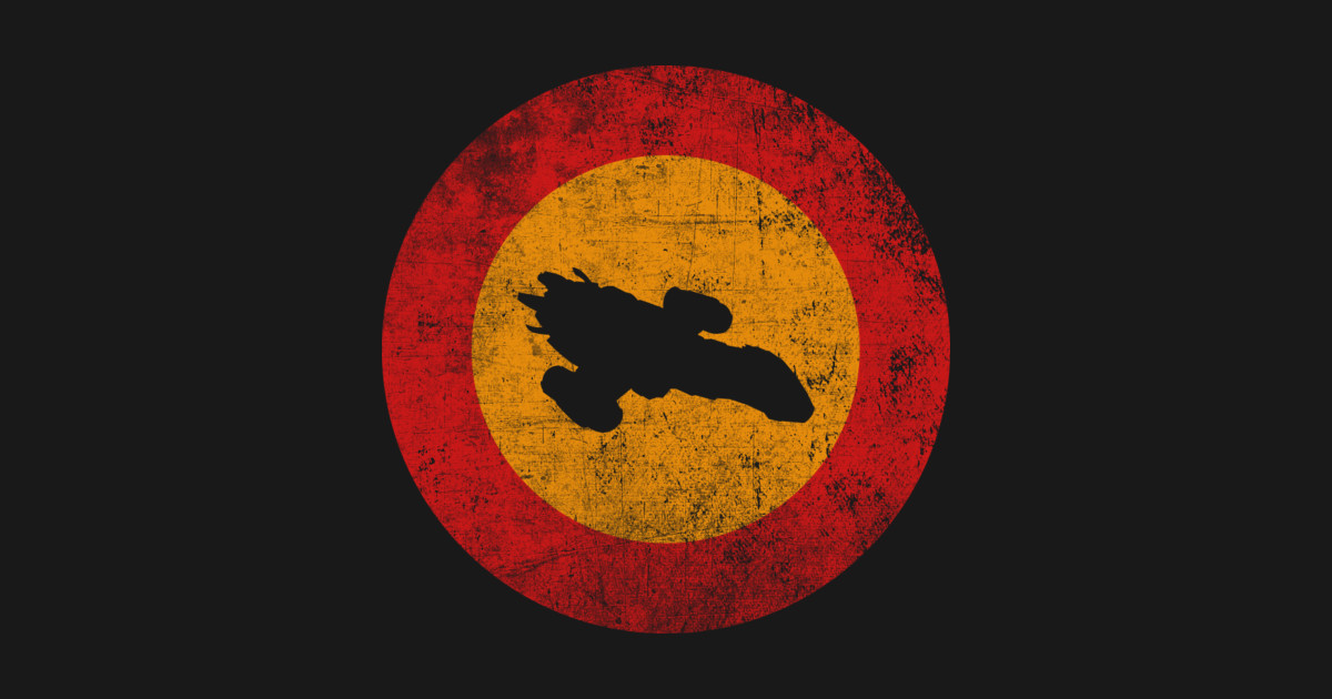 Firefly Serenity Ship Silhouette - Firefly - T-Shirt | TeePublic