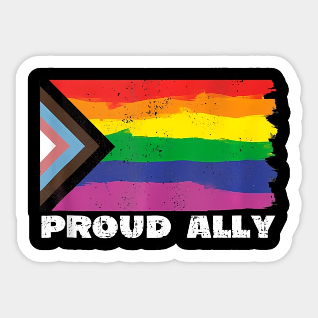 Proud Ally Pride Month Lgtbq Black Pride Flag - Proud Ally Pride Month ...