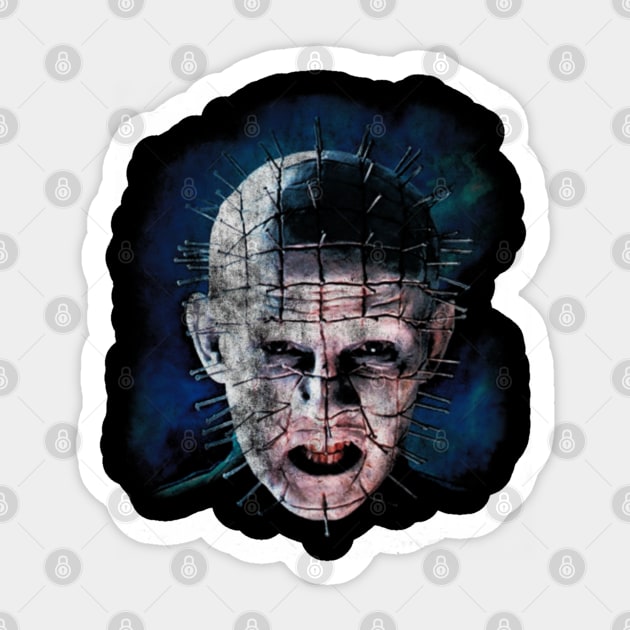 Pinhead Big Face - Pinhead - Sticker | TeePublic