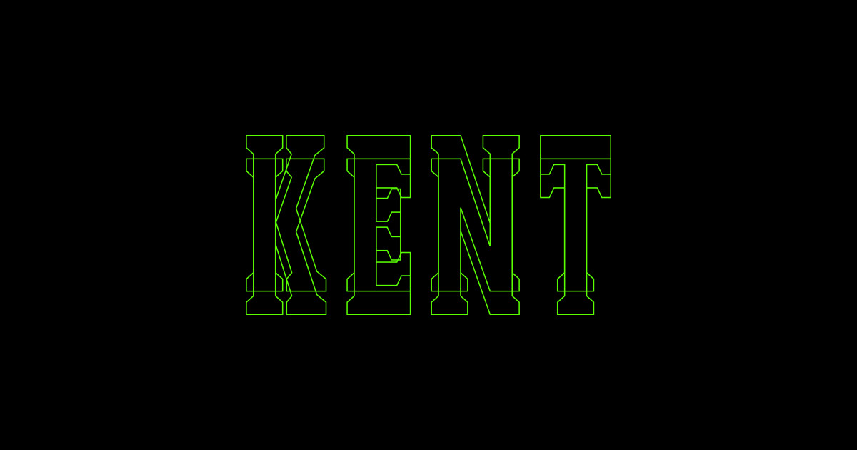 kent kent - City Of Kent - Sticker | TeePublic