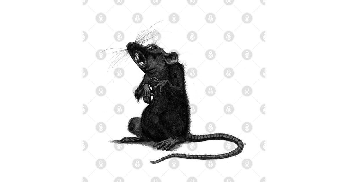 Scared rat - Scared Rat - T-Shirt | TeePublic