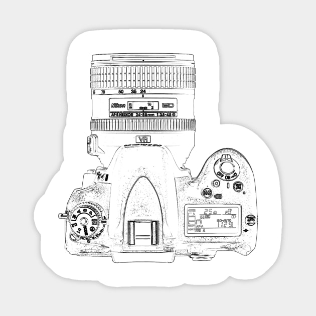 Nikon - Photography - Sticker | TeePublic