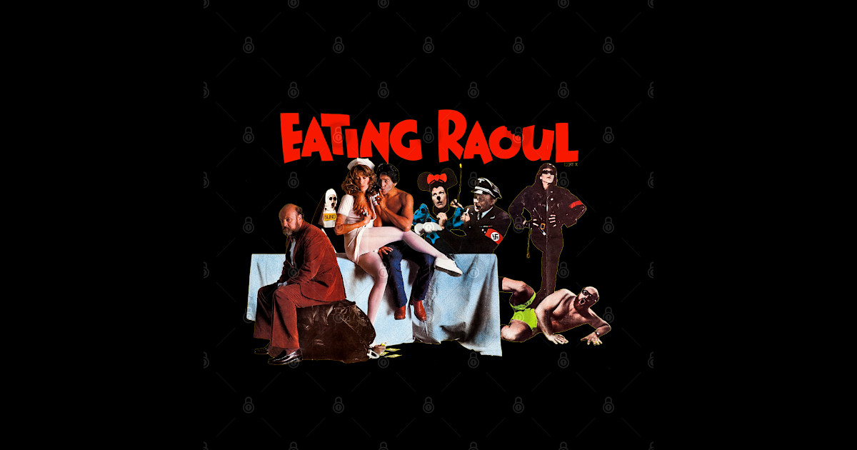 EATING RAOUL Poster 1982 - Eating Raoul - Sticker | TeePublic