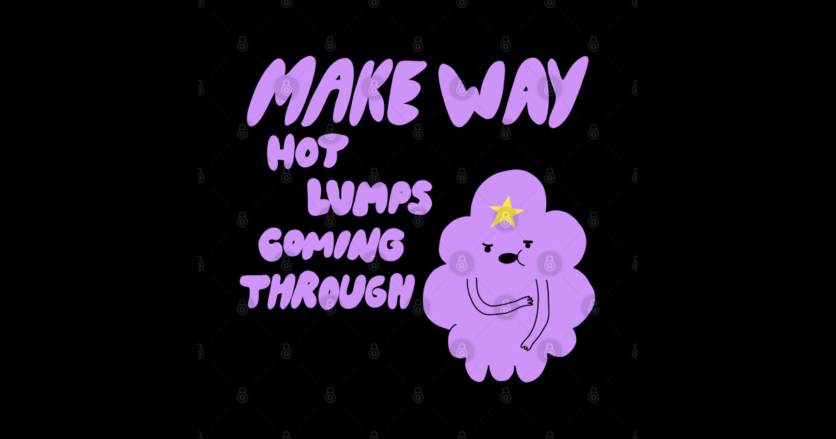 Hot Lumps - Princess Lumpy Space - Sticker | TeePublic