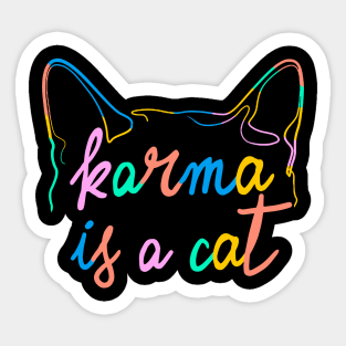 Light Taylor Swift Karma Stickers for Sale | TeePublic