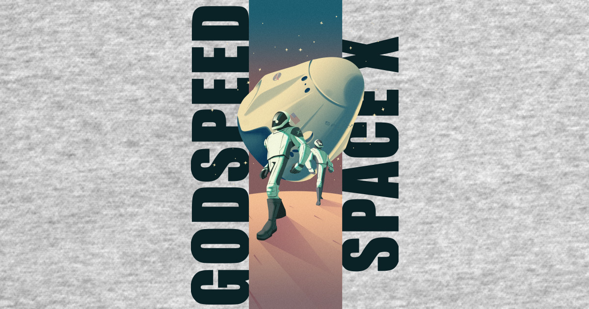 spaceX - Nasa - T-Shirt | TeePublic