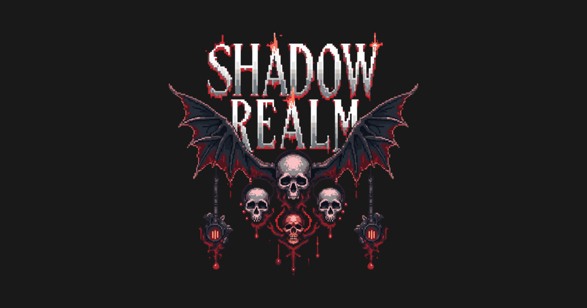 Goth Pixel Shadow Realm - Goth Pixel Art - T-Shirt | TeePublic