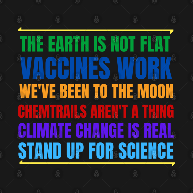 Stand Up for Science - Science - Long Sleeve T-Shirt | TeePublic