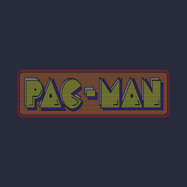 Pac-Man Logo - Pac Man - T-Shirt | TeePublic