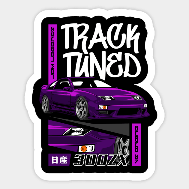 Nissan 300ZX Car - Nissan 300zx Car - Sticker | TeePublic