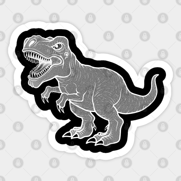 T. Rex dinosaur - T Rex T Rex Lover - Sticker | TeePublic